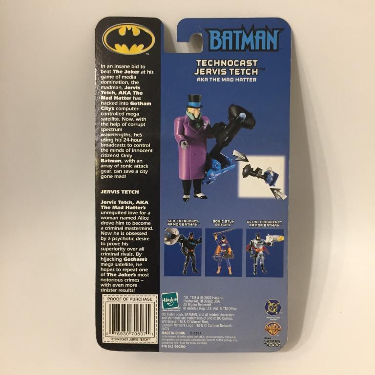 Technocast Jervis Tetch Batman Animated Series Spectrum of the Bat BTAS ...