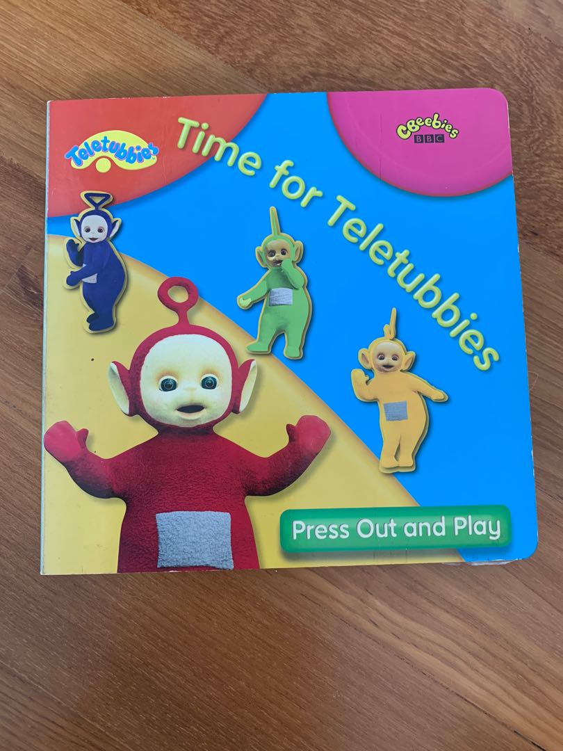 Teletubby block book with puzzle, Hobbies & Toys, Books & Magazines ...