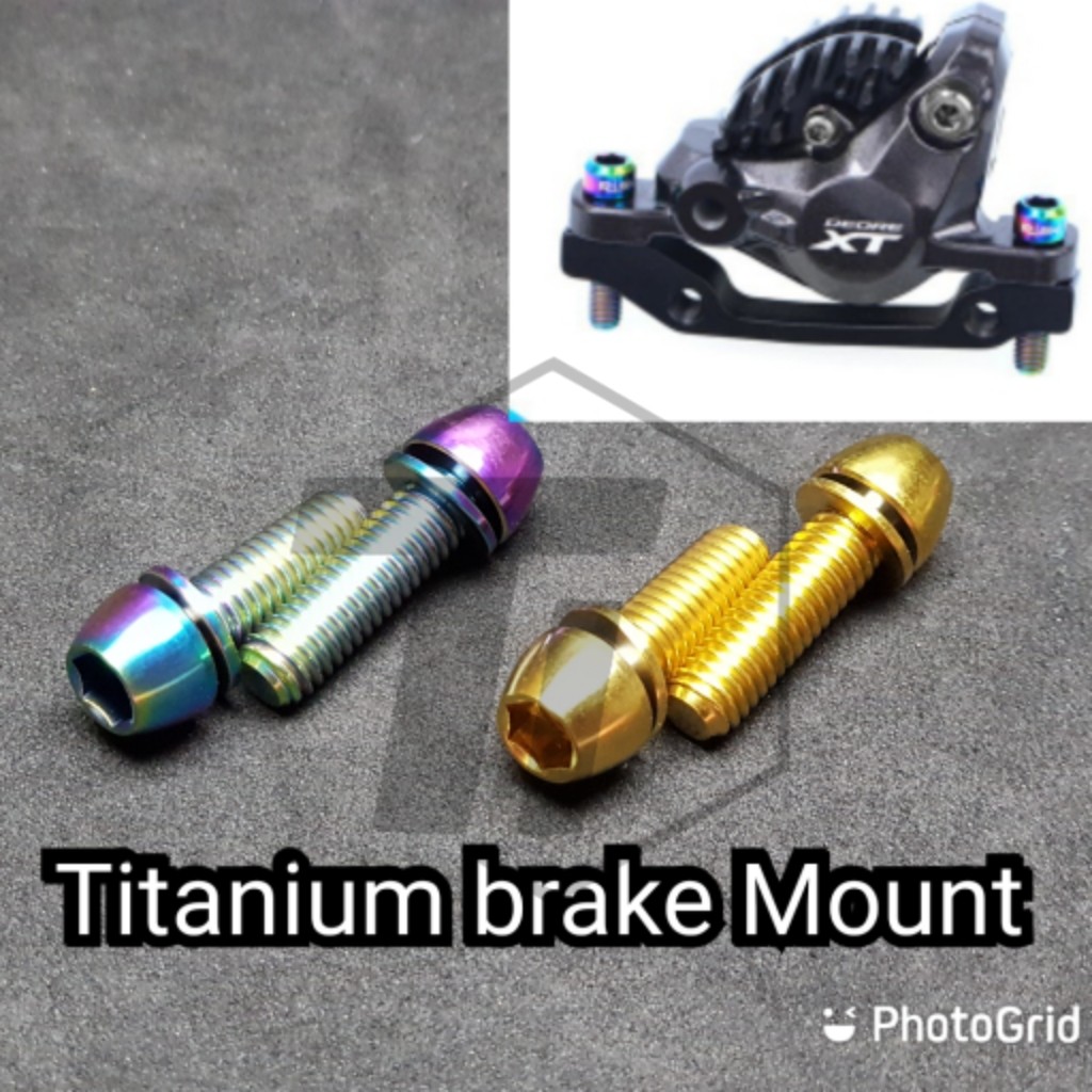 Titanium M6 Brake mount bolt M6x18, M6x20 Brake mount for Shimano SRAM ...