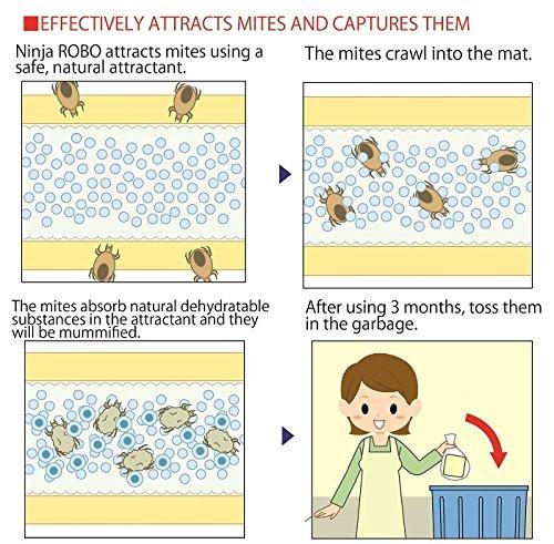 Dust Mites Trap - No more ichy every morning / No more sinus/ best way ...
