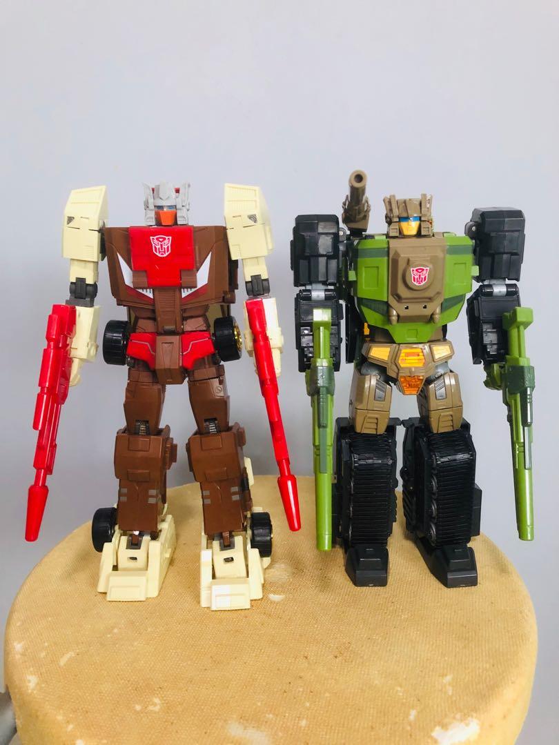 Transformers Yes Model SET Masterpiece Headmasters Chromedome and ...