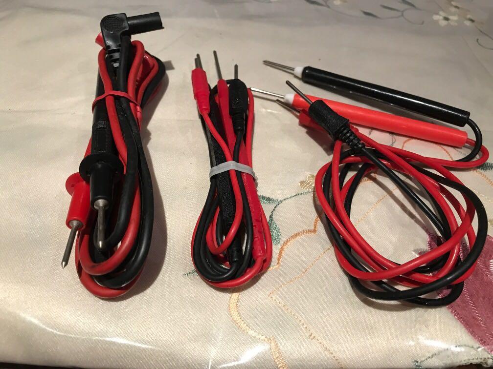 Voltmeter cables, Computers & Tech, Parts & Accessories, Cables ...
