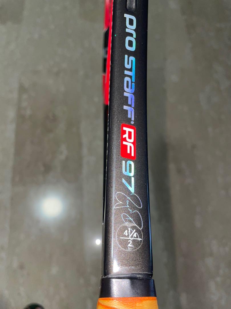 Wilson Pro Staff RF97 Autograph Tennis Racket, Sports Equipment, Sports ...