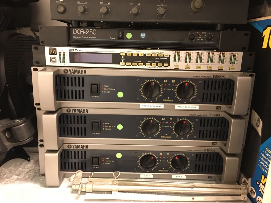 Yamaha power amplifier P5000, Audio, Soundbars, Speakers & Amplifiers ...