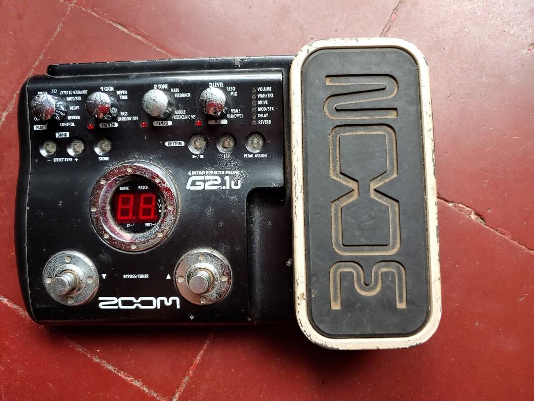 Zoom G2.1u guitar effects, Hobbies & Toys, Music & Media, CDs & DVDs on ...
