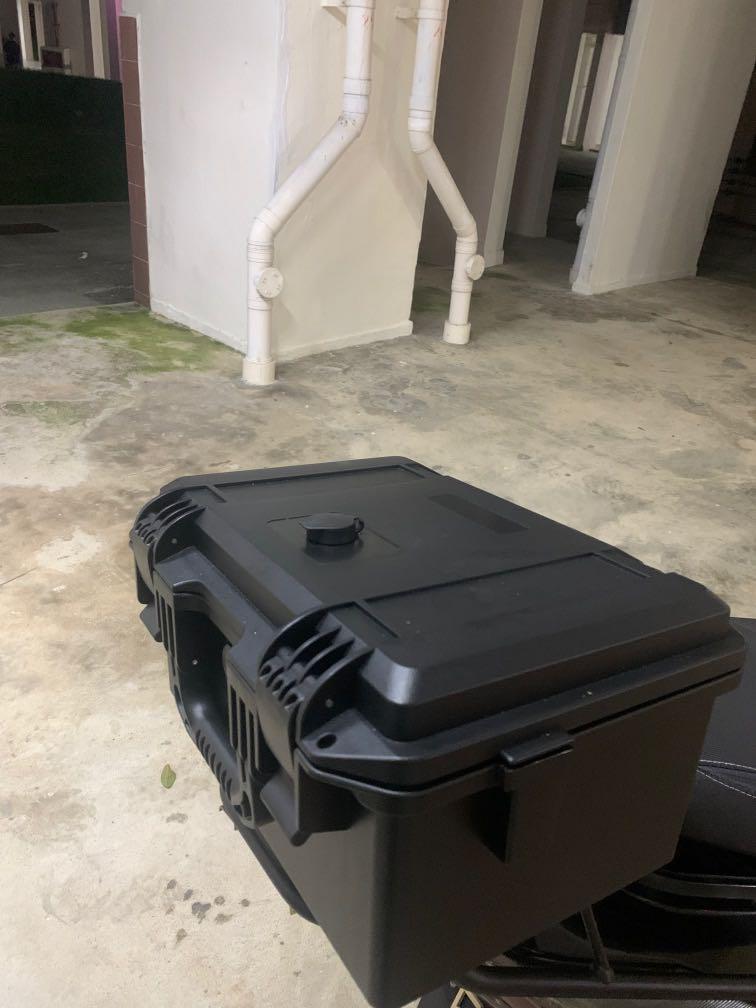 12 litre pelican box, Motorcycles, Motorcycle Accessories on Carousell