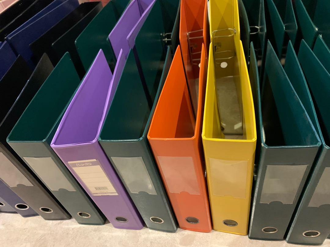 3 inch ring files, Hobbies & Toys, Stationery & Craft, Stationery ...