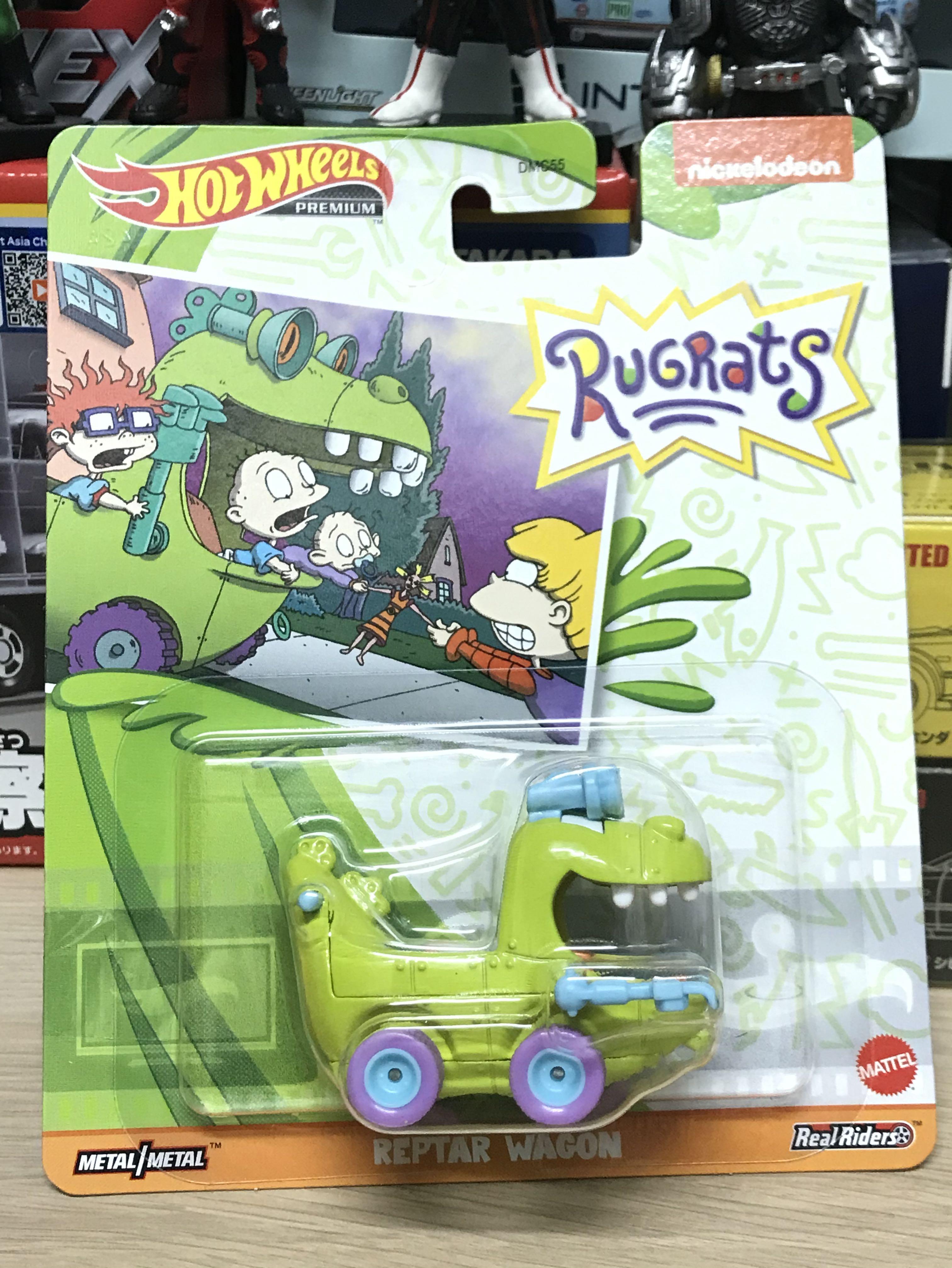 全新 Hotwheels Reptar Wagon Rugrats Hot wheel, 興趣及遊戲, 玩具 & 遊戲類 - Carousell