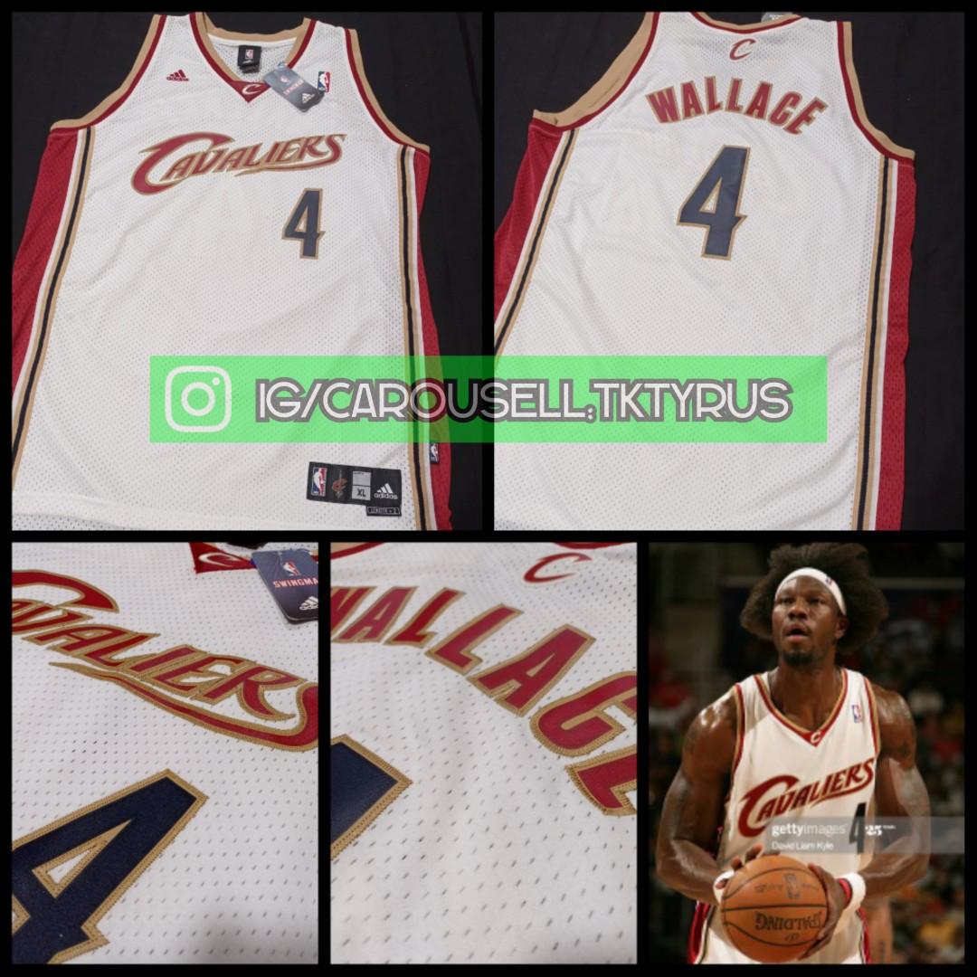 Adidas Cavs Ben Wallace SW // NBA Jersey 球衣, 男裝, 運動服裝 - Carousell