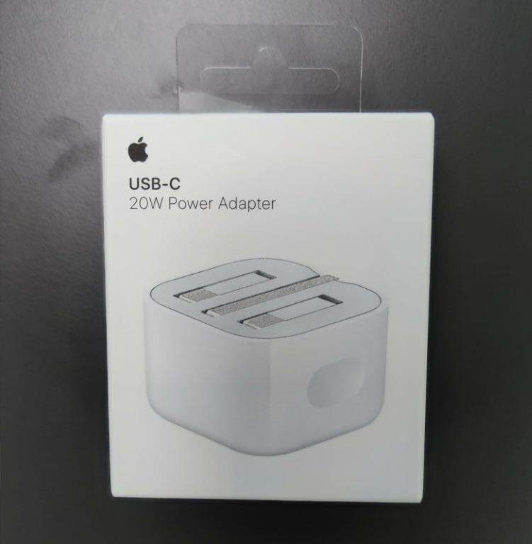 Apple 20W USB-C Power Adapter (Folding Pins), Mobile Phones & Gadgets ...