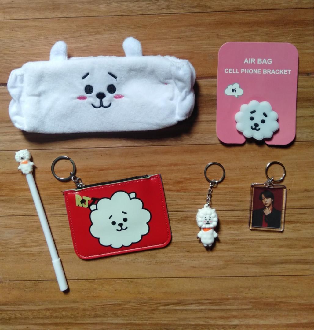 BT21/BTS JIN MERCH BUNDLE, Hobbies & Toys, Memorabilia & Collectibles ...