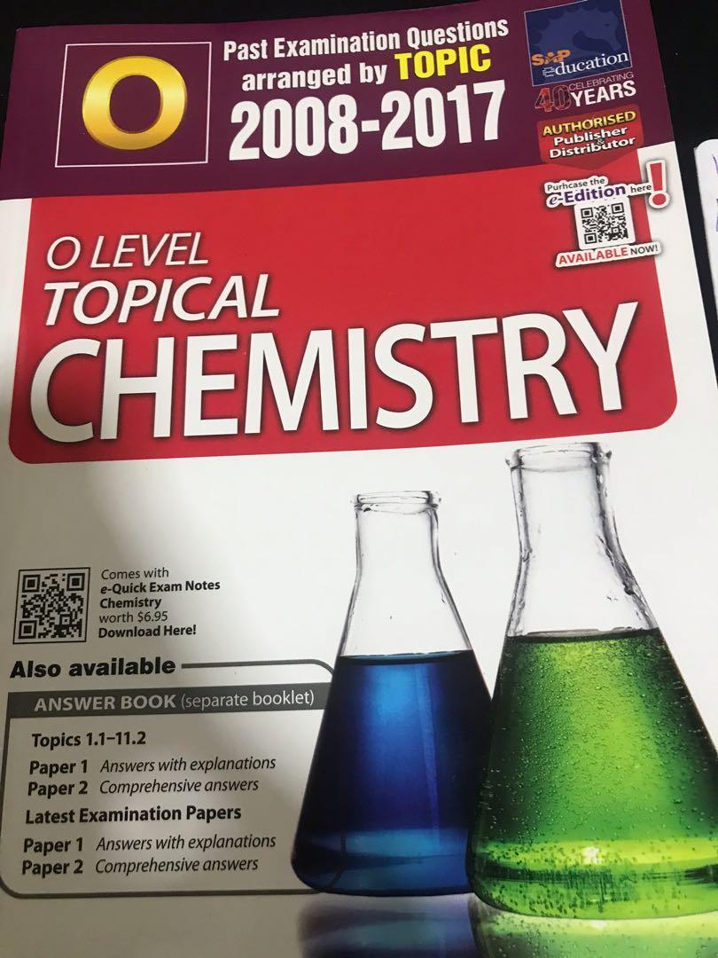 Chemistry TYS Topical, Hobbies & Toys, Books & Magazines, Assessment ...