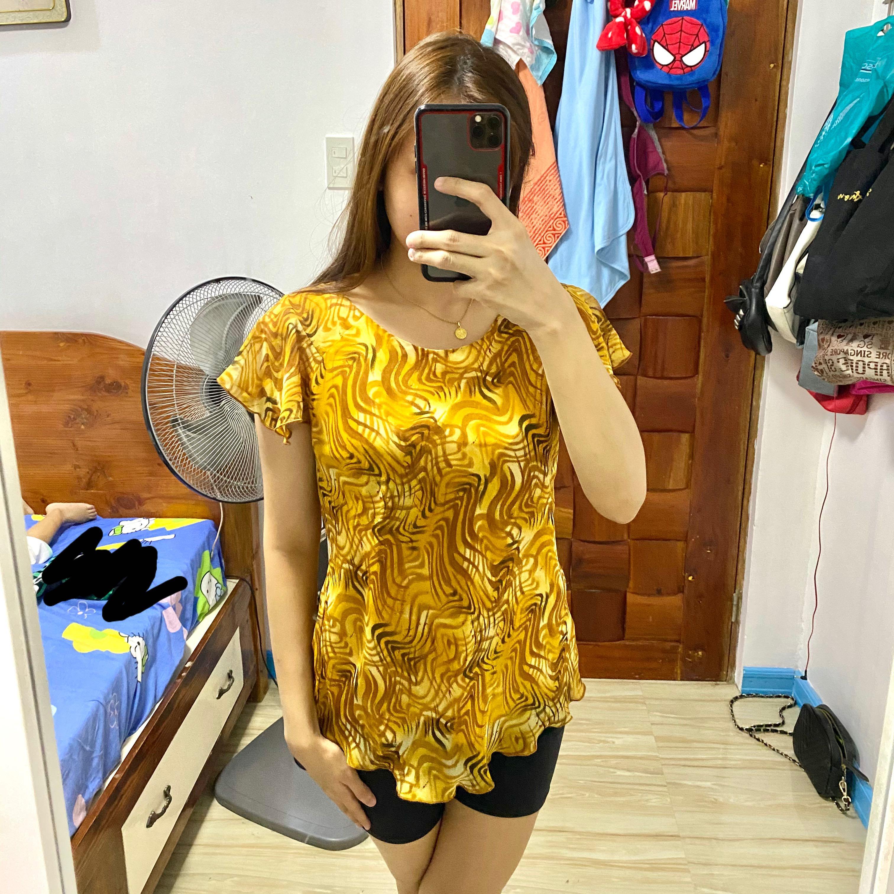 CLASSIC YELLOW TOP, Women's Fashion, Tops, Others Tops on Carousell