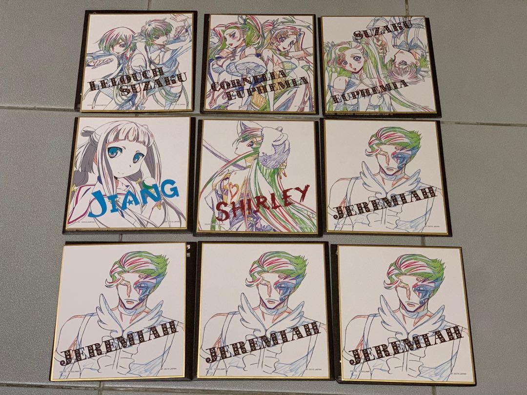 Code Geass Ichiban Kuji Illustration Board, Hobbies & Toys, Toys ...