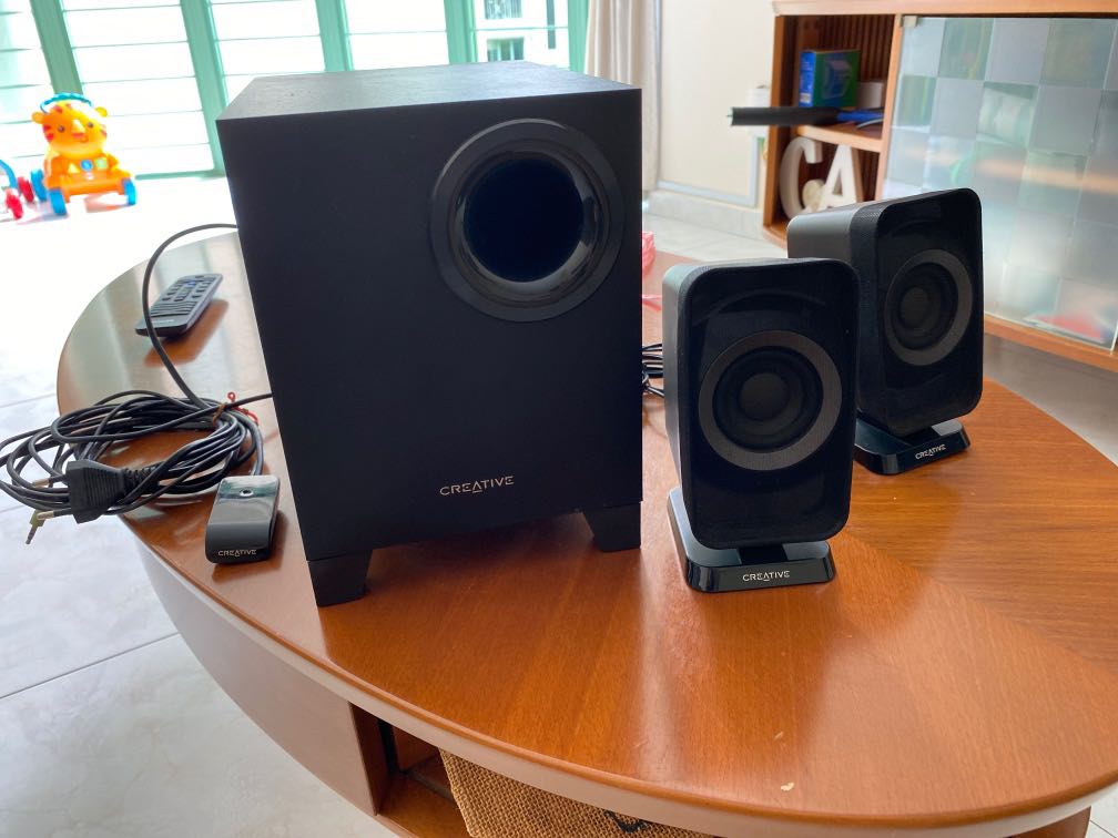Creative inspire T3130 speaker plus subwoofer, Audio, Soundbars ...