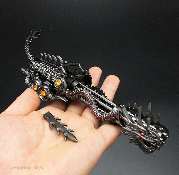 Cross Fire Crossfire Gun-Infernal Dragon Gatling gun toy figure model ...