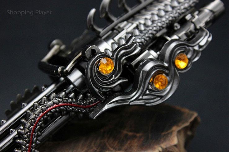 Cross Fire Crossfire Gun-Infernal Dragon Gatling gun toy figure model ...