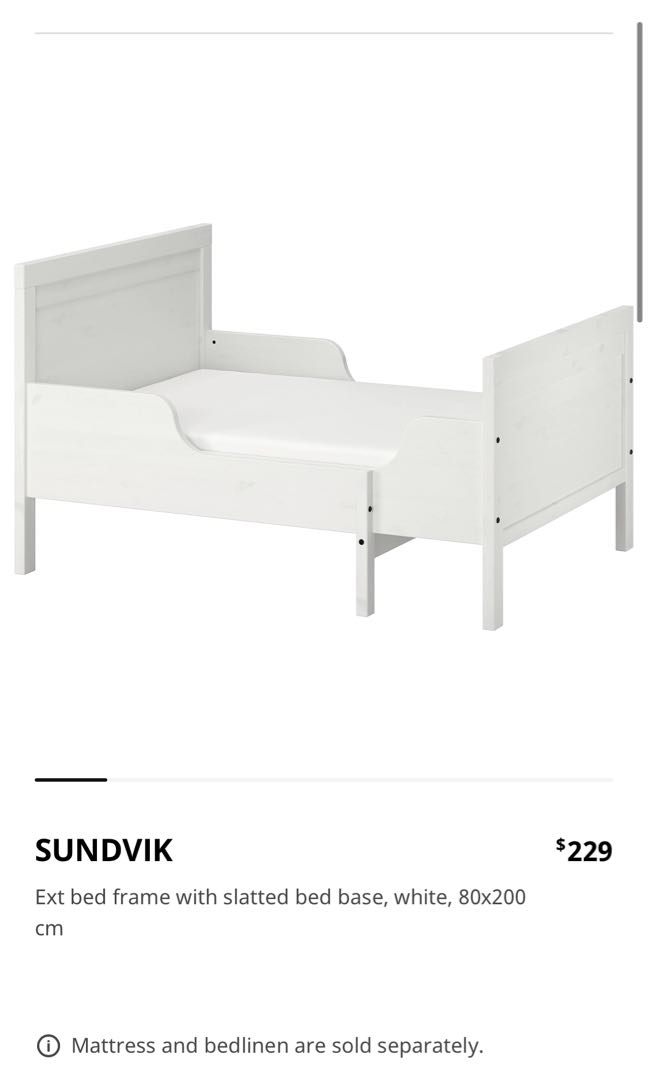 Extendable Bed Frame, Furniture & Home Living, Furniture, Bed Frames ...