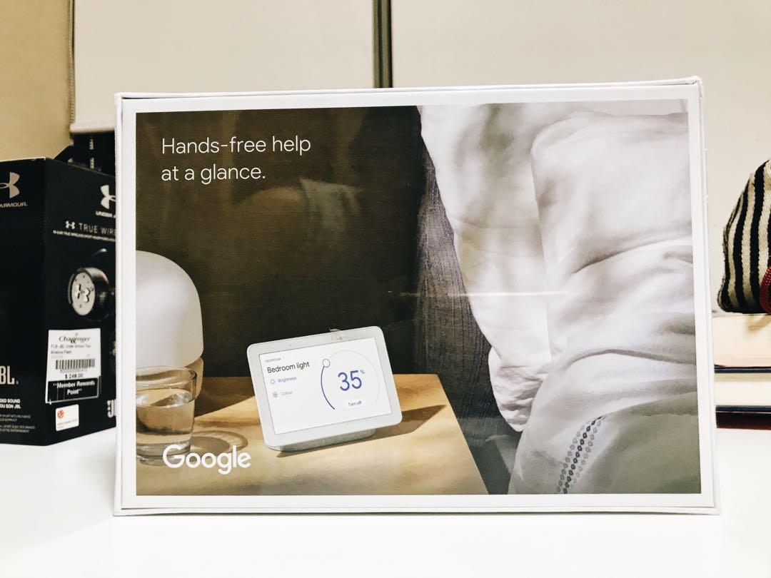 *NEW* Google Nest Hub (Chalk) , Electronics, Others on Carousell
