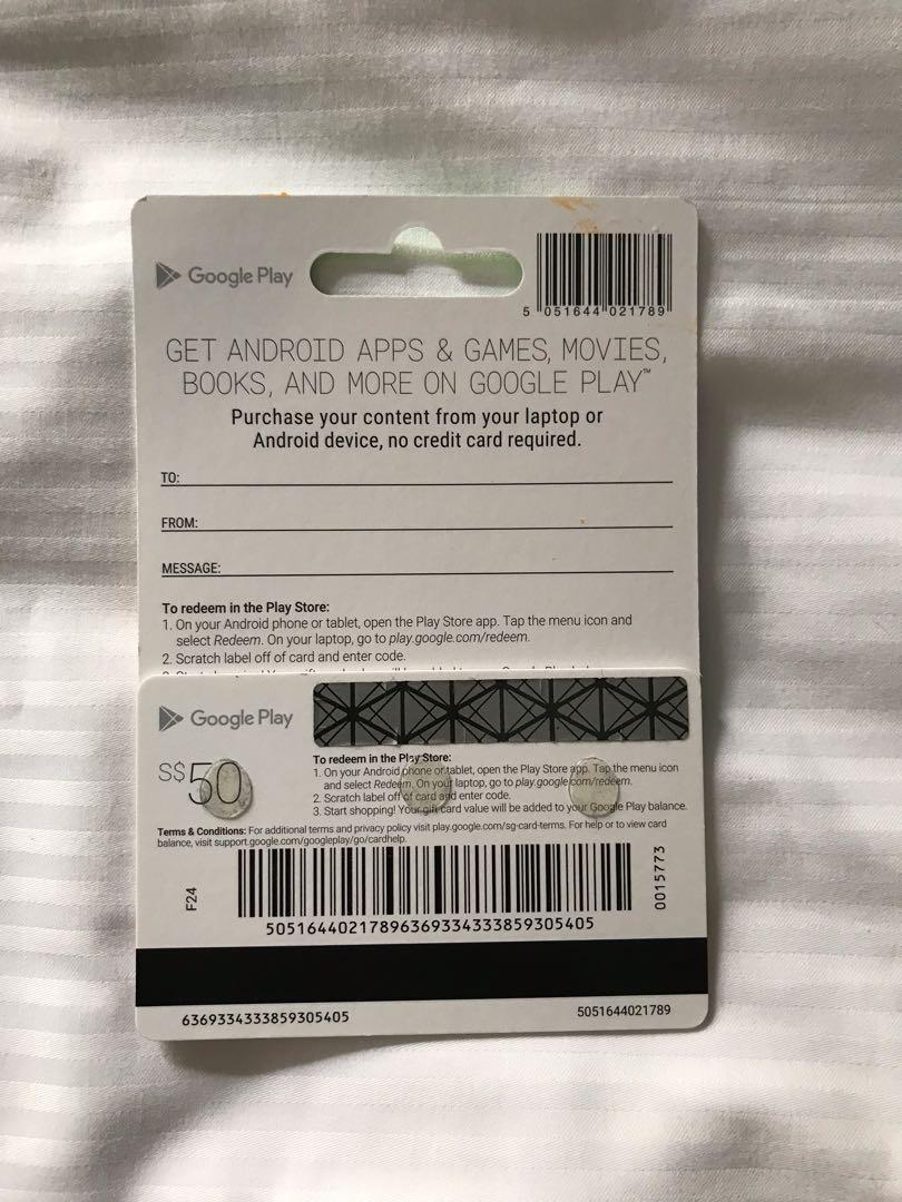 Google Play Card, Mobile Phones & Gadgets, Mobile Phones, Android ...