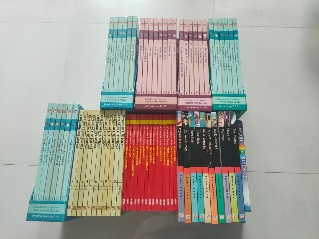 ILLUSTRATED ENCYCLOPEDIA SET, Hobbies & Toys, Books & Magazines ...