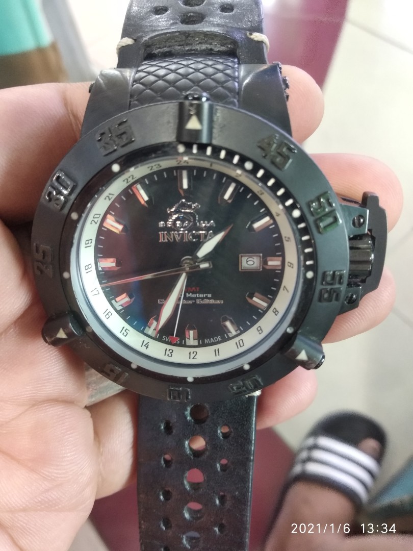 Invicta GMT, Men's Fashion, Watches & Accessories, Watches on Carousell