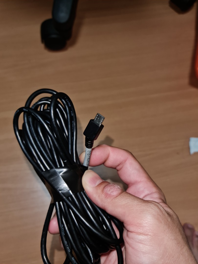 Iroad V9 micro usb cable for connecting front camera and rear camera ...