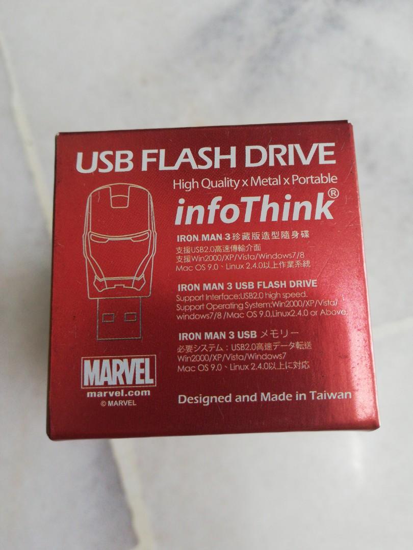 Iron Man 3 Usb Flash Drive, Computers & Tech, Parts & Accessories, Hard ...