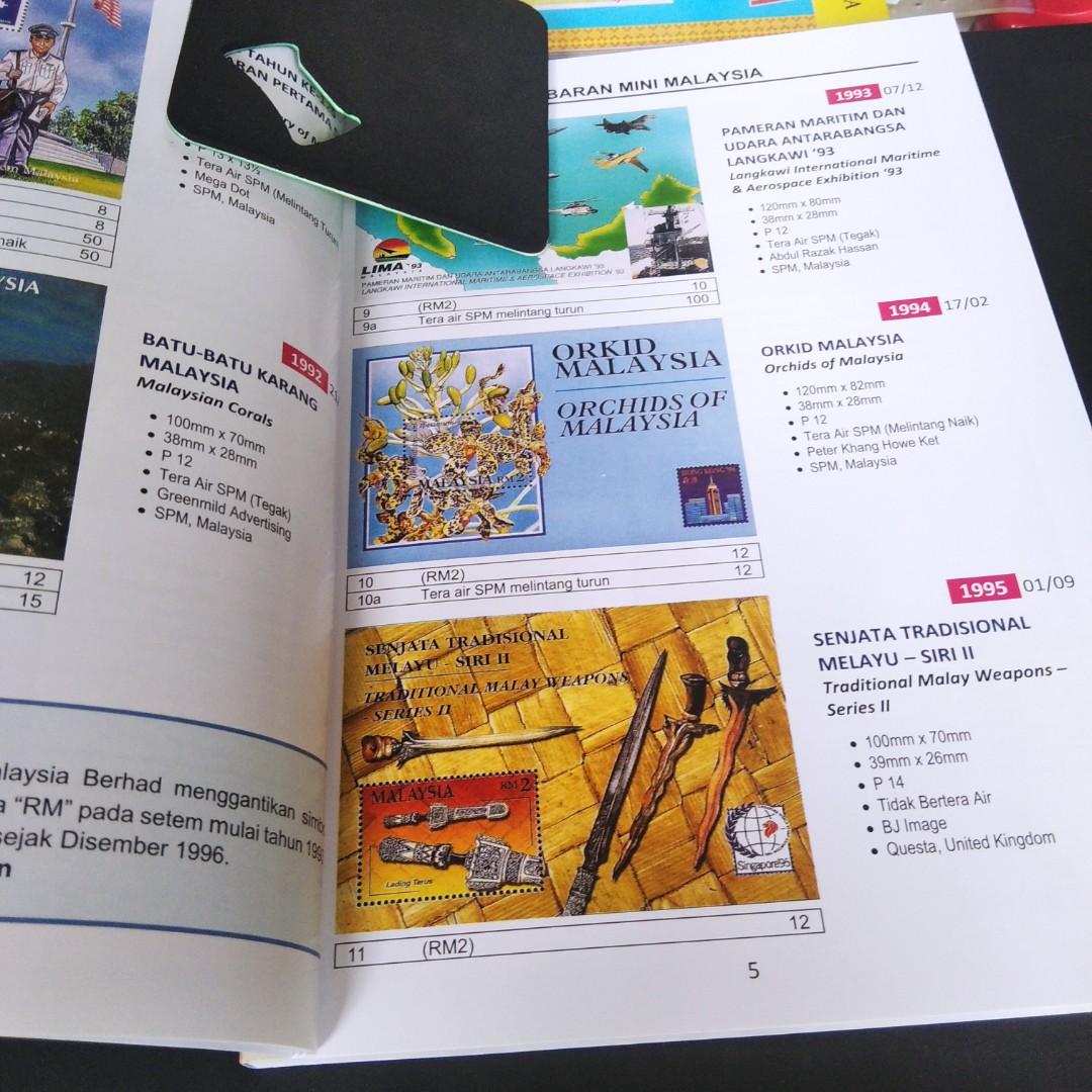 Katalog Setem Lembaran Mini Malaysia(2020), Hobbies & Toys, Books ...