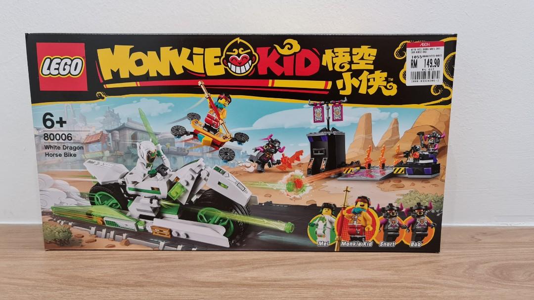 Lego Monkie Kid 80006 White Dragon Horse Bike, Hobbies & Toys, Toys ...