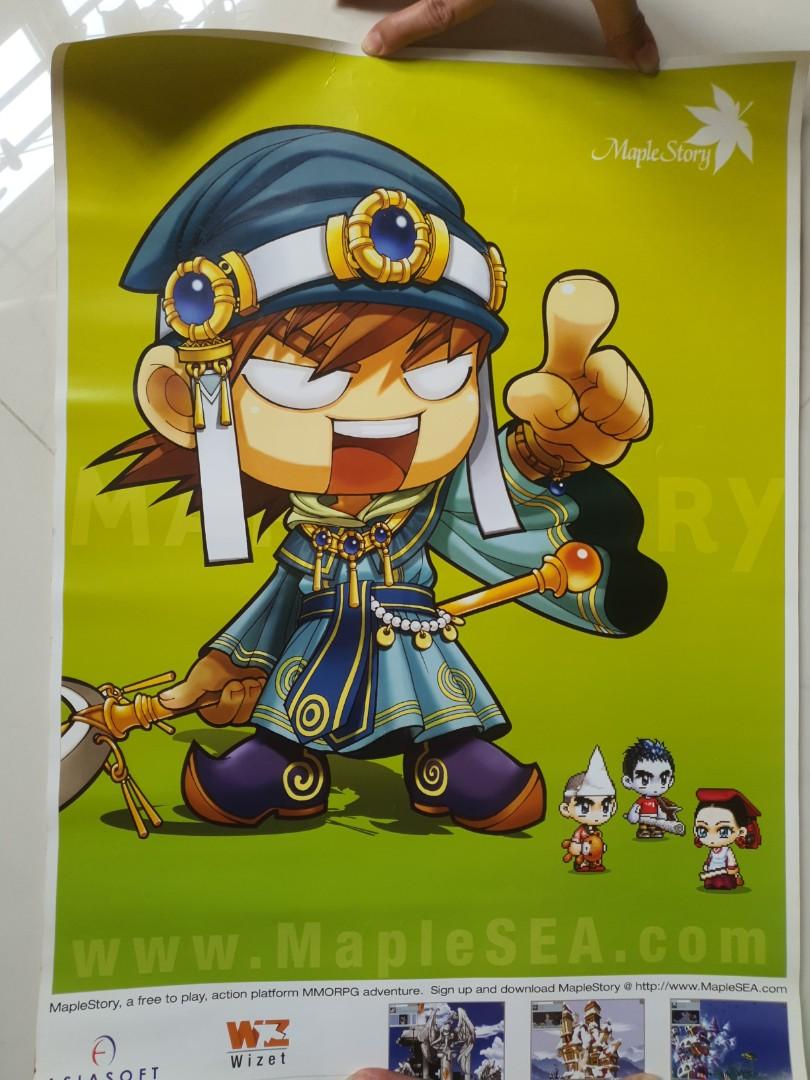 Maplestory Poster, Video Gaming, Gaming Accessories, Game Gift Cards ...