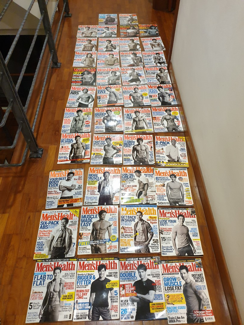 Men's Health Magazines Old (2004-2010), Hobbies & Toys, Books ...
