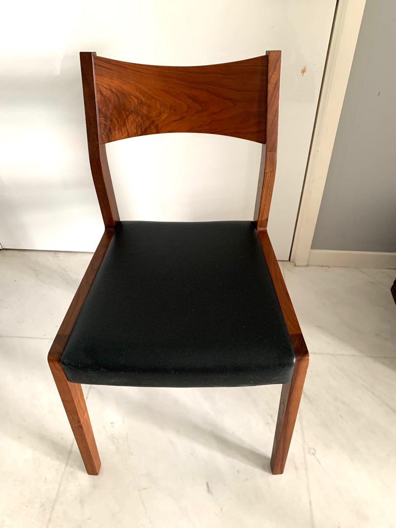 2 x Mid Century Modern Dining / Study Chair, Furniture & Home Living ...