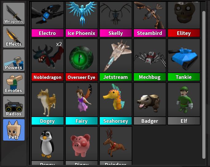 MM2 Pets, Toys & Games, Video Gaming, In-Game Products on Carousell