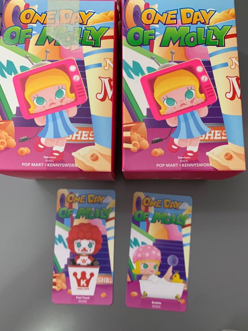 Molly one day bubble fast food set brand new free mailing, Hobbies ...