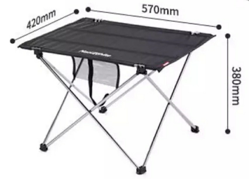 Naturehike Camping Folding table, Furniture & Home Living, Furniture ...