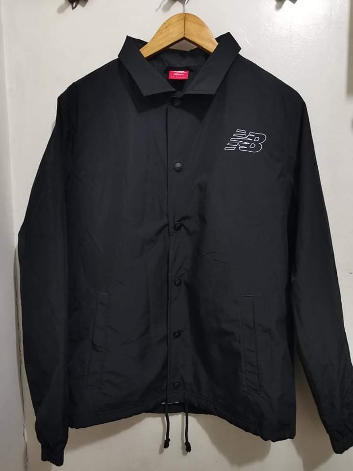 New balance coach jacket, Men's Fashion, Tops & Sets, Hoodies on Carousell