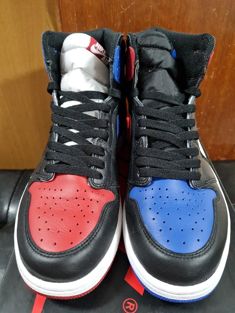 Nike Air Jordan 1 Retro Top 3, Men's Fashion, Footwear, Sneakers on Carousell