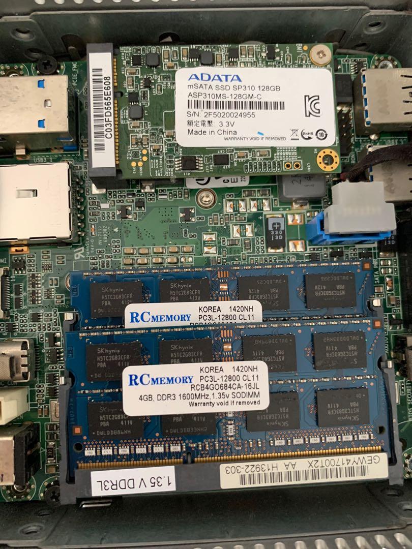 NUC d54250wykh i5 mSata SSD 128GB ram 8GB, Computers & Tech, Laptops ...