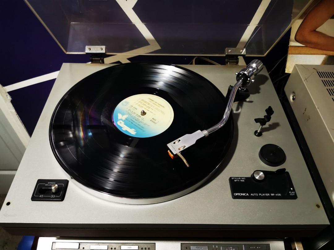 Optonica (sharp) RP-456 turntable, Hobbies & Toys, Music & Media ...