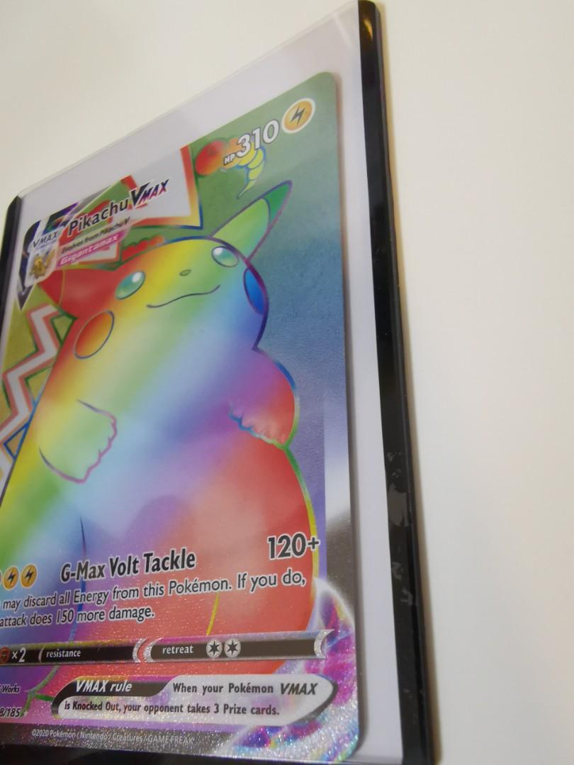 Pikachu VMAX Rainbow Rare, Hobbies & Toys, Toys & Games on Carousell