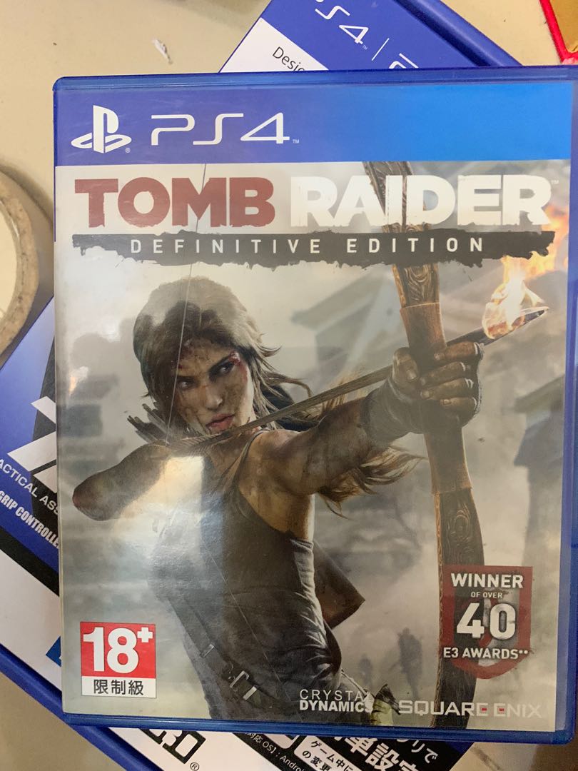PS4 光碟 Tomb Raider, 電子遊戲, 電子遊戲, PlayStation - Carousell