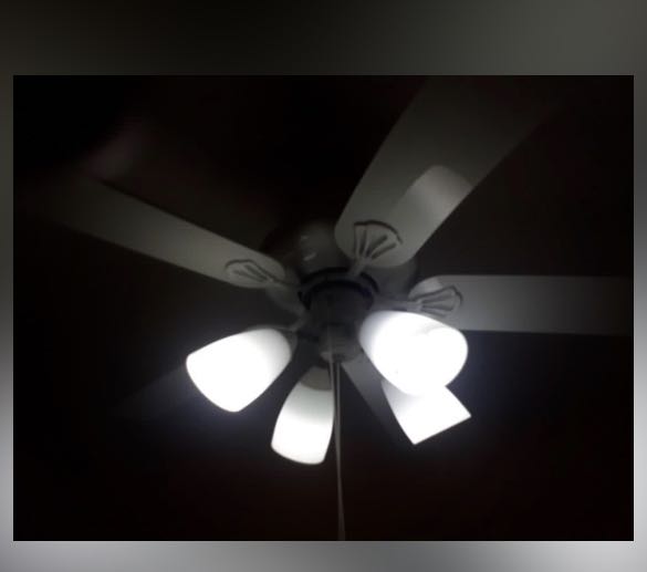 Retro look Amasco ceiling fan with lights., Home Appliances, Cooling ...