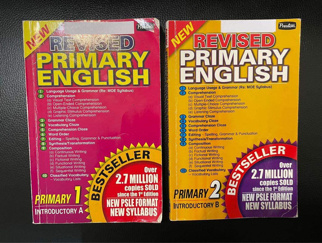 Revised Primary English - P1 & P2 ($2 each), Hobbies & Toys, Books ...