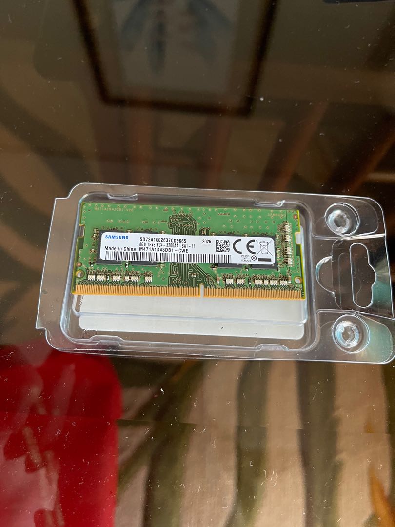 SAMSUNG MEMORY M471A1K43DB1-CWE - Samsung 1x 8GB DDR4-3200 SODIMM PC4 ...