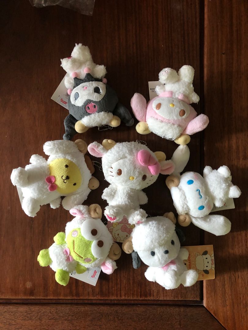 Sanrio Hello Kitty & Gang sheep mascots, Hobbies & Toys, Toys & Games ...
