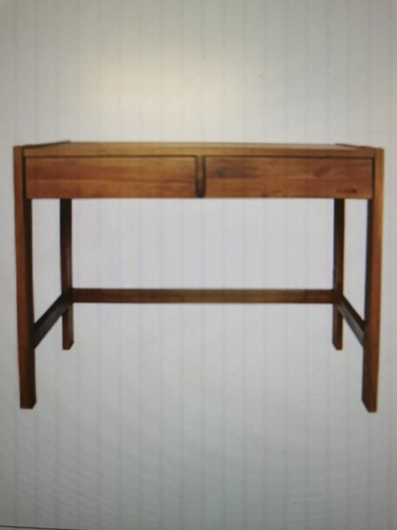 Scanteak Wooden Dresser aka Skriva Writing Table, Furniture & Home ...