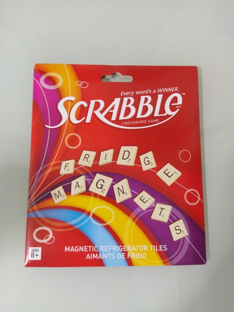 Scrabble Fridge Magnets Crossword Game, Hobbies & Toys, Toys & Games on ...
