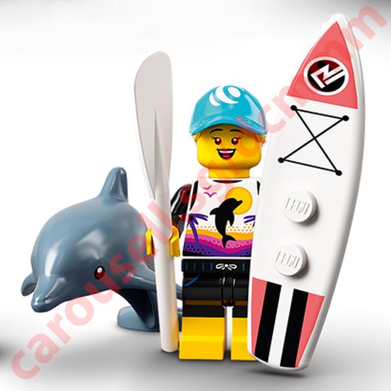 Sealed LEGO Paddle Surfer / Dolphin Trainer Collectible Minifigures ...