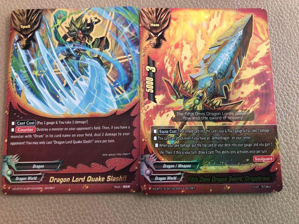 Buddyfight Secret pack cards, Hobbies & Toys, Toys & Games on Carousell